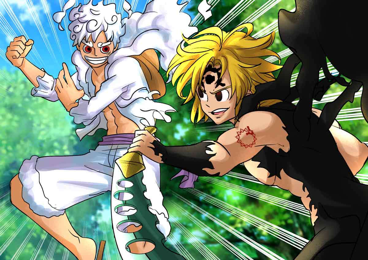 Can Gear 5 Luffy beat Meliodas ? Monkey Vs Demon